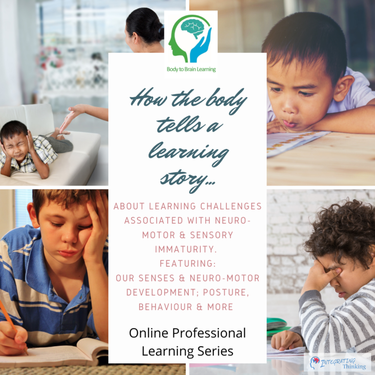 How the Body Tells the Learning Story.| Integrating Thinking